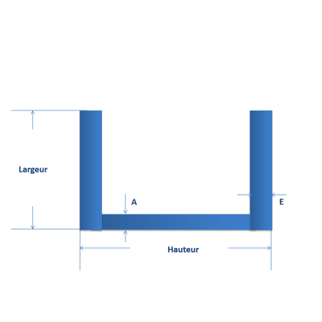 Poutre UPN 100 - Long. 1 à 4 mètres - Comment Fer